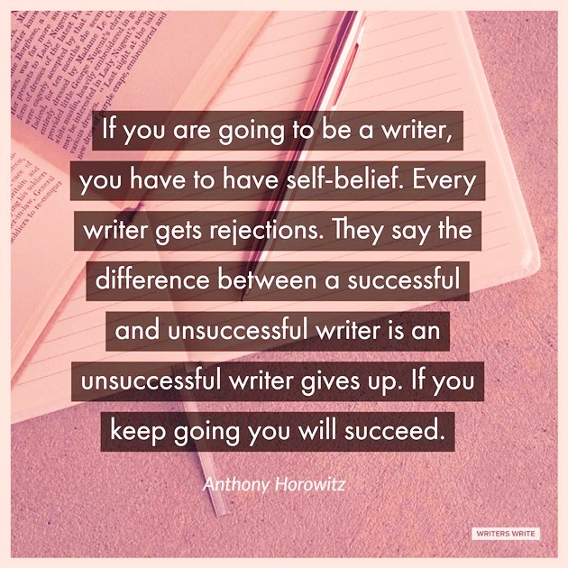Quotable – Anthony Horowitz - Writers Write